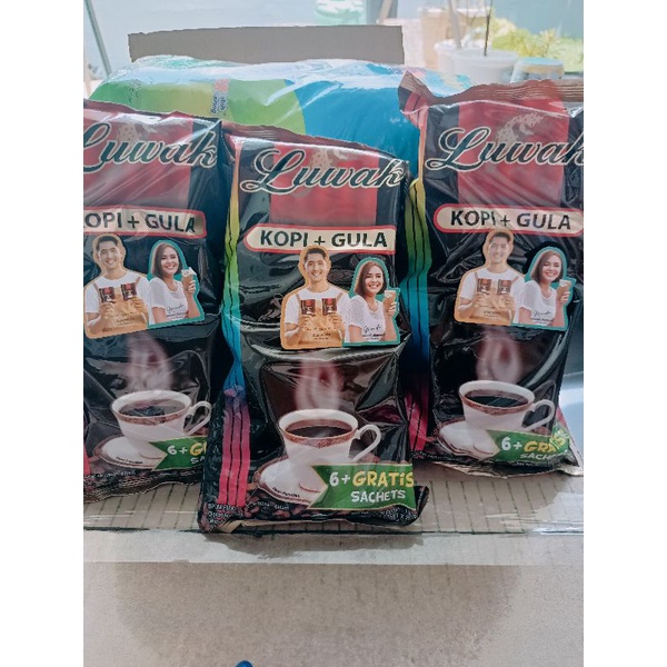 Jual luwak kopi+gula 9x25gr FREE GIFT | Shopee Indonesia