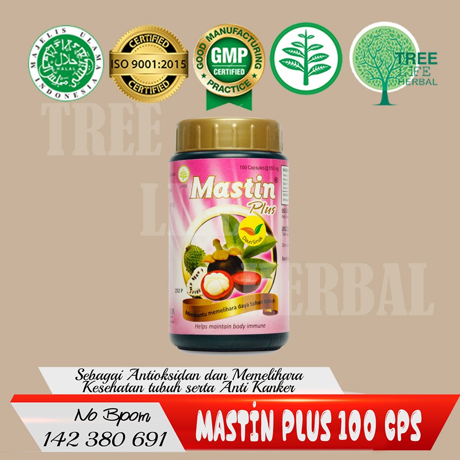 Jual MASTIN PLUS 100 KAPSUL BOROBUDUR HERBAL - MEMELIHARA IMUN TUBUH ...