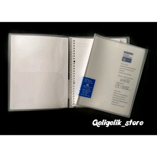 Jual COVER BINDER PLASTIK RING TRANSPARAN A5 (TANPA FILE BINDER)/ MAP ...