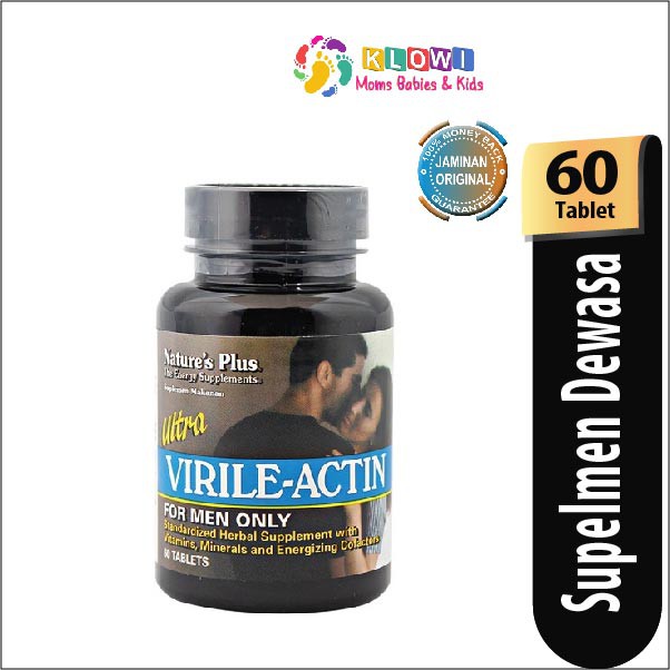 Jual Nature'S Plus Ultra Virile Actin 60S/ / Vitamin Pria / Ultra ...