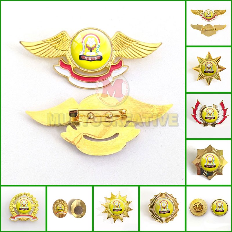 Jual Pin OSIS Pin Bros Wing Logo OSIS SMP | Shopee Indonesia