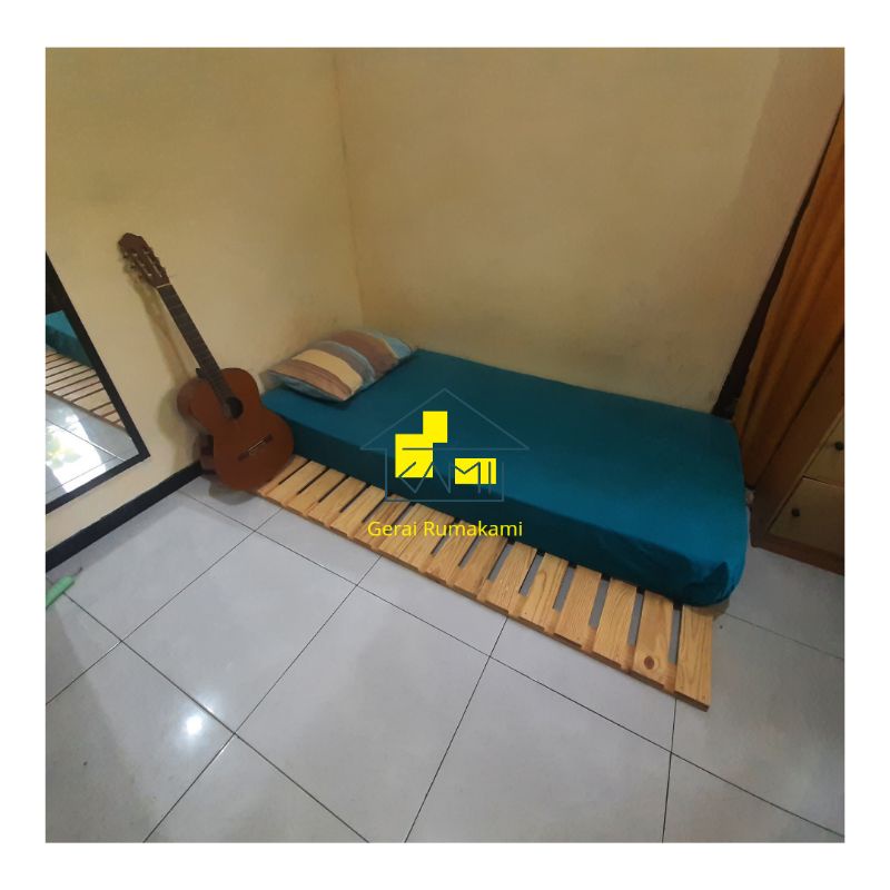 Jual Palet Kayu Alas Tempat Tidur - Tatakan Dipan Kasur Single Bed ...
