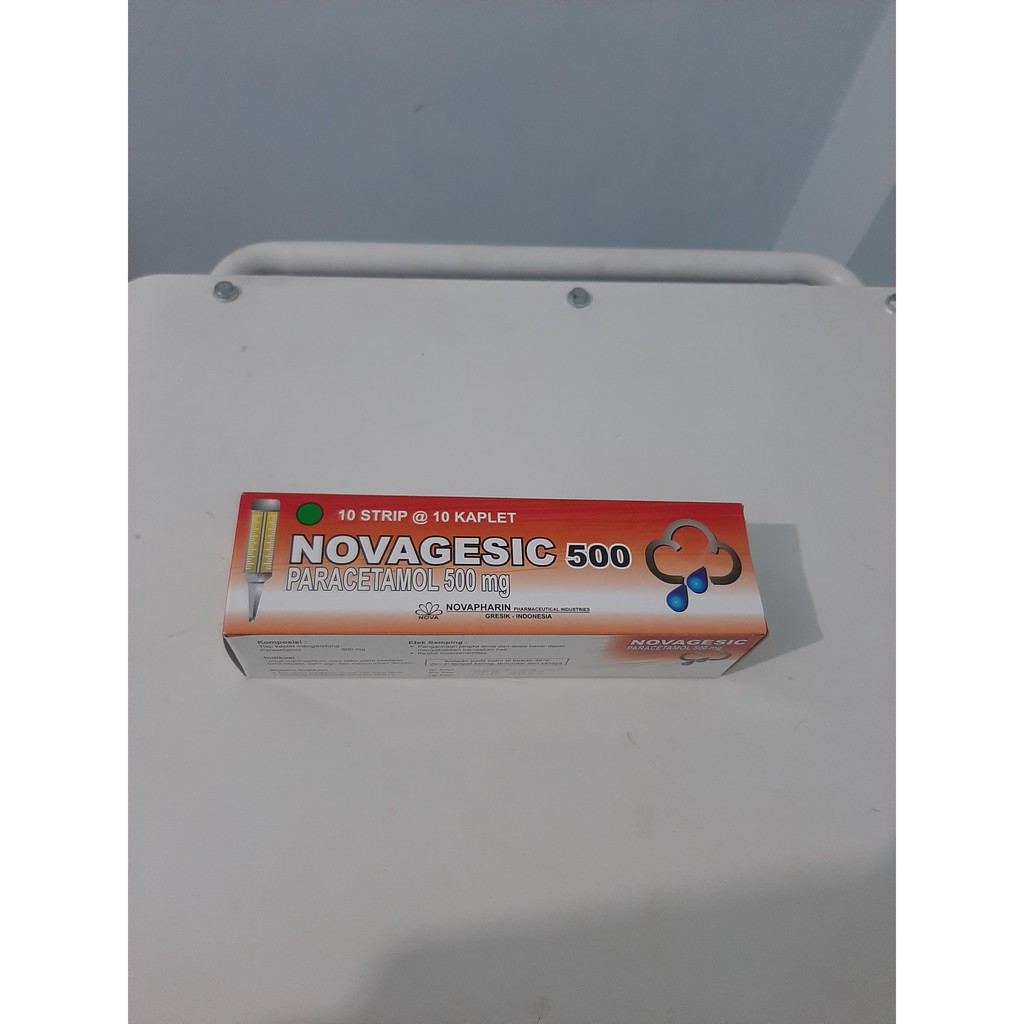 Jual Novagesic Tablet 500 Mg (1 Box = 10 Strip = 100 pcs) | Shopee ...