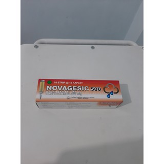 Jual Novagesic Tablet 500 Mg (1 Box = 10 Strip = 100 pcs) | Shopee ...