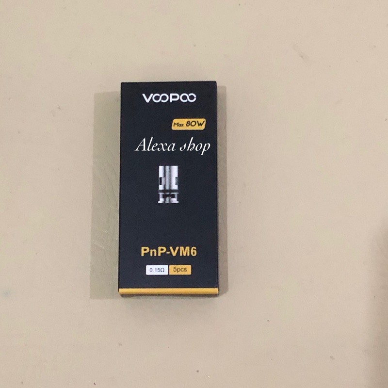 Jual Authentic Coil Voopoo PnP-VM6 0.15 ohm | Shopee Indonesia