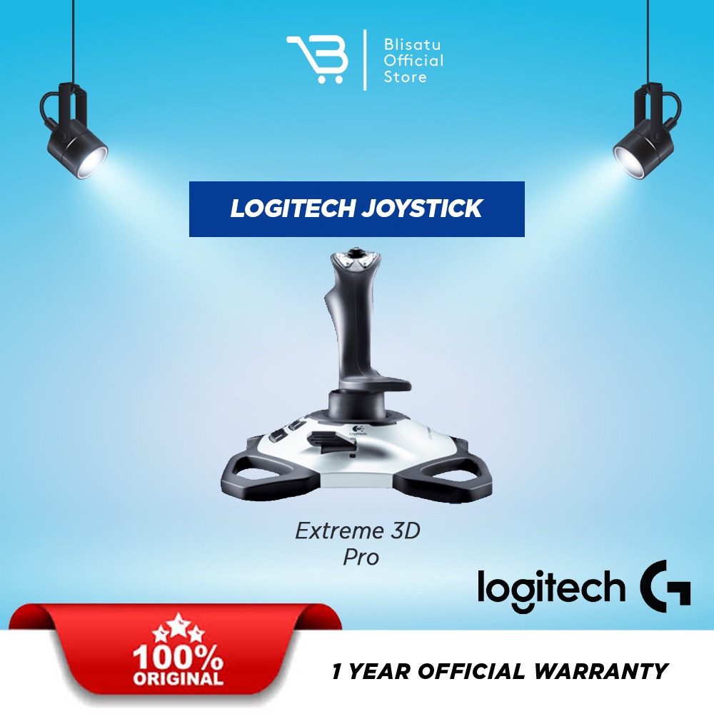 Jual Logitech Extreme 3D Pro Joystick | Shopee Indonesia