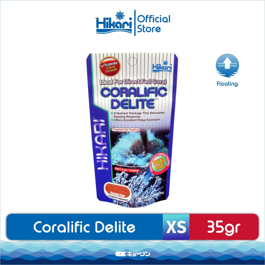 Jual Hikari Coralific Delite Pakan Makanan Coral Terumbu Karang Anemon ...