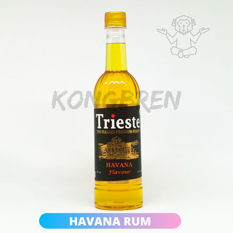 Jual Trieste Syrup Premium - Sirup Rasa Havana Rum - 650 ml | Shopee ...