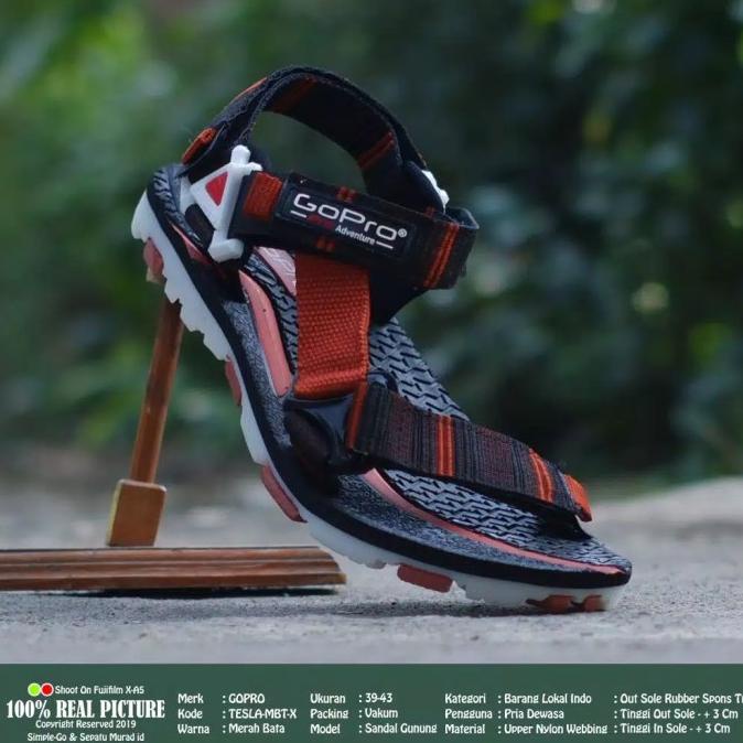 Jual Premium Product!!! Sandal Gunung Pria Sandal Gunung Gopro Tesla 39 ...
