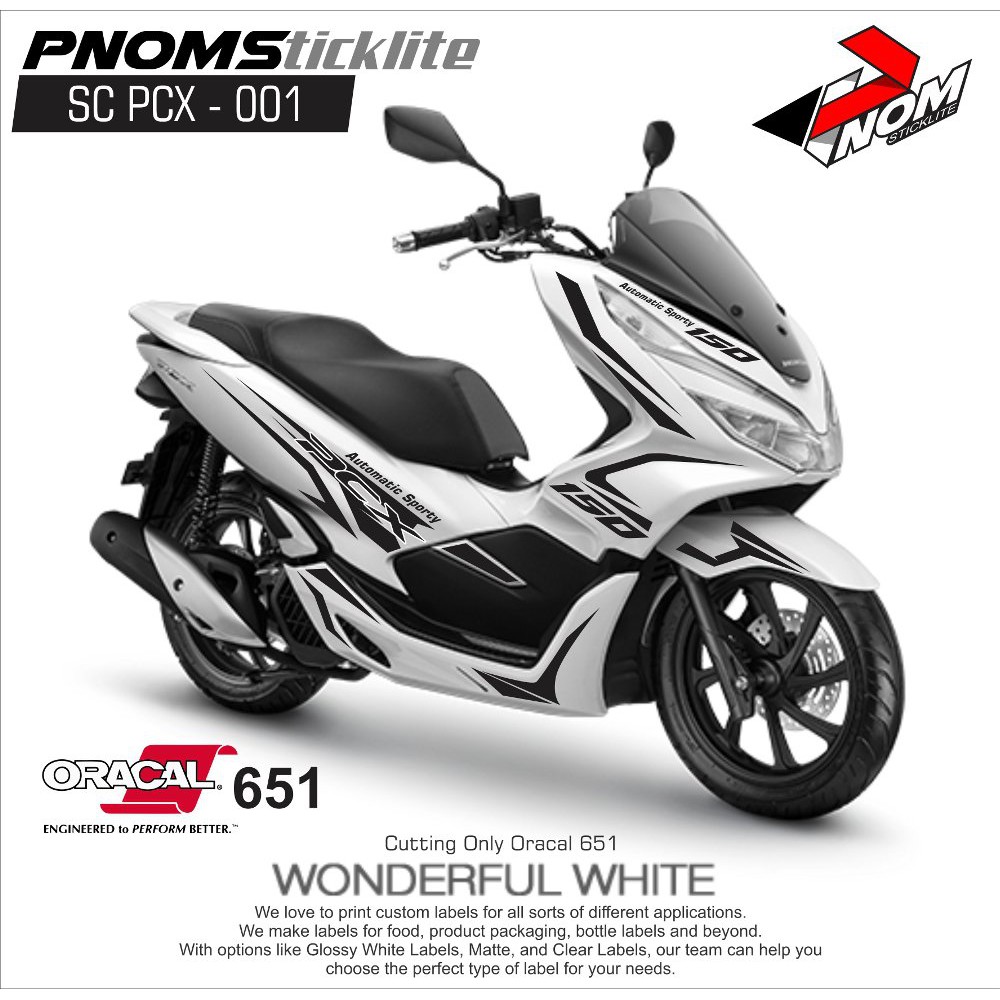 Jual Cutting Stiker PCX Racing look Terbaik | Shopee Indonesia