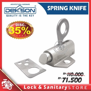 Jual Spring Knip Dekson Dekkson SK 018 BR SN Spring Knife Kunci Grendel ...