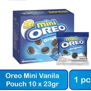Jual Oreo Mini 10 Pack @ 20,4 gr All Variant Original Vanilla Vanila ...