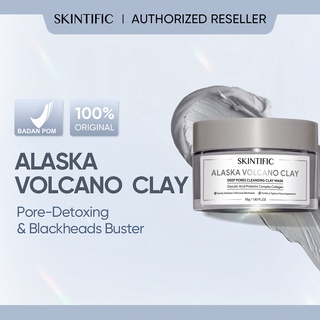 Jual SKINTIFIC Mask Set 2PCS -Alaska Volcano Clay + Mugwort Clay Mask ...