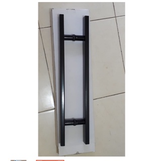 Jual Handle Pintu stainless Steel Panjang 60 cm Hitam Handle H Kotak ...