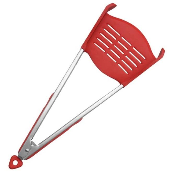 Jual Alat Tong Penjepit Pencapit Capit Makanan Kue Silicon Stainless ...