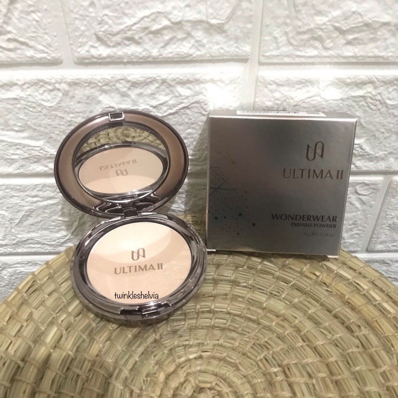 Jual Bedak Padat Kering Ultima II Wonderwear Pressed Powder 10gr ...