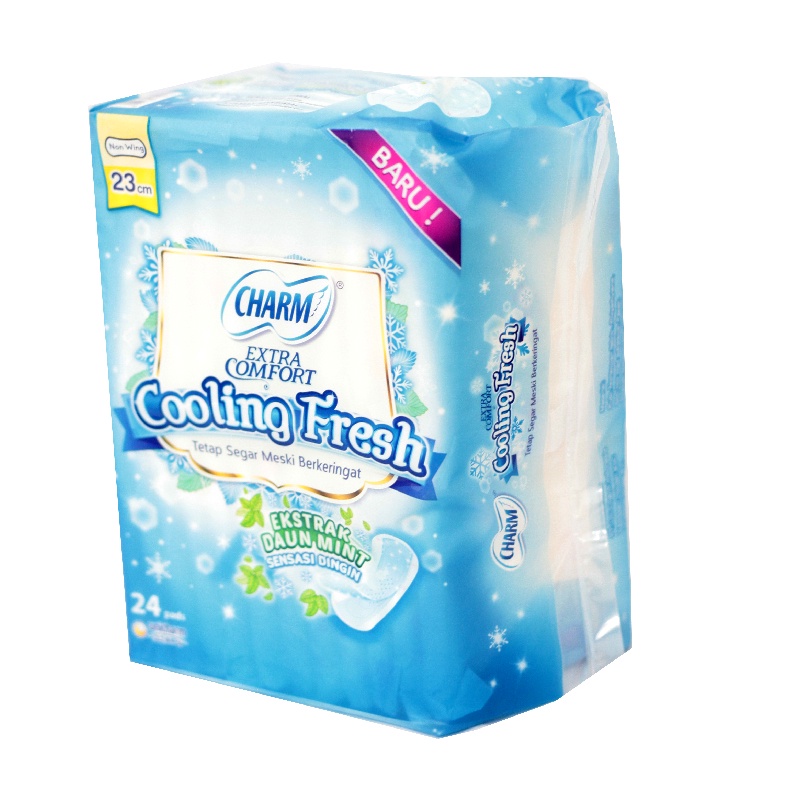 Jual Charm - Extra Comfort Cooling Fresh 23 CM | Shopee Indonesia
