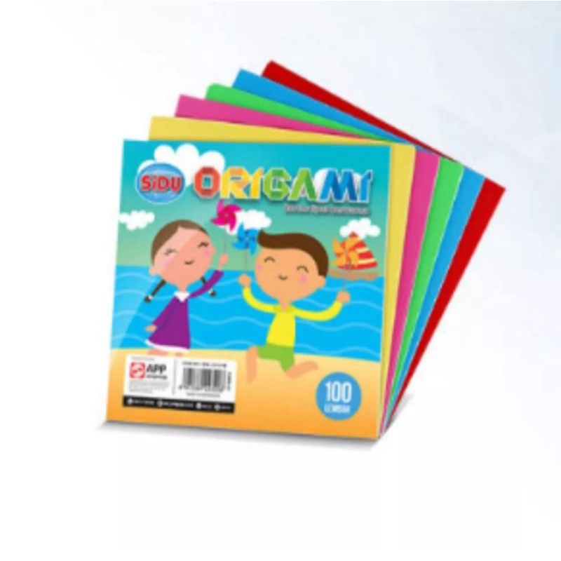 Jual KERTAS ORIGAMI BESAR ISI 100 LEMBAR | Shopee Indonesia