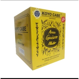 Jual Koyo Cabe [1 BOX @20 SACHET 1 SACHET @ 10 LEMBAR] | Shopee Indonesia