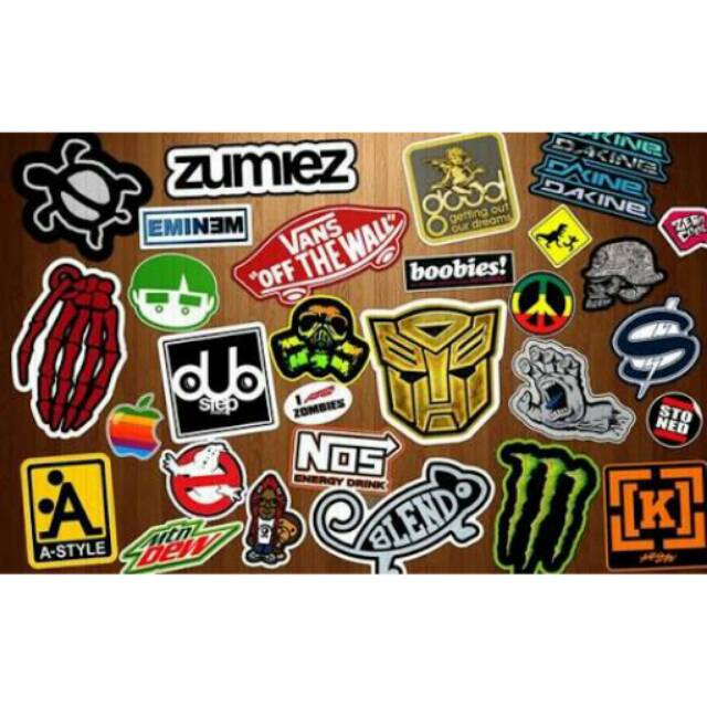 Jual Cetak Stiker Logo / Cutting Stiker - FREE DESAIN Indonesia|Shopee ...