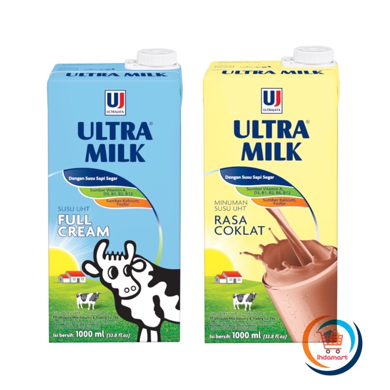 Jual Susu Ultra 1000 Ml 1 Liter Shopee Indonesia