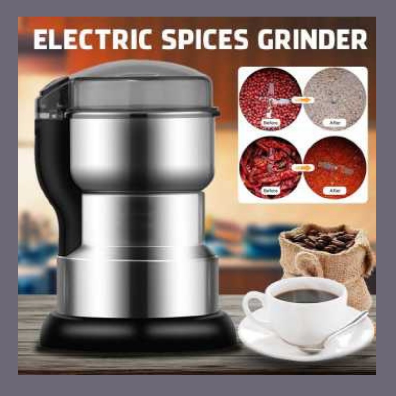 Jual Alat Penggiling Kopi Bumbu Dapur Electric Grinder 200W | Shopee ...