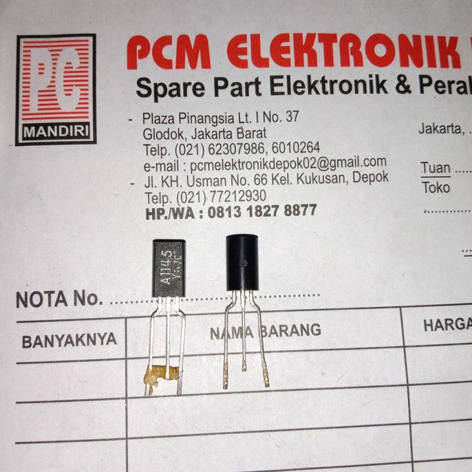 Jual A1145 A 1145 2Sa1145 2Sa Tr Transistor To92L To-92L Pcmelebik54 ...