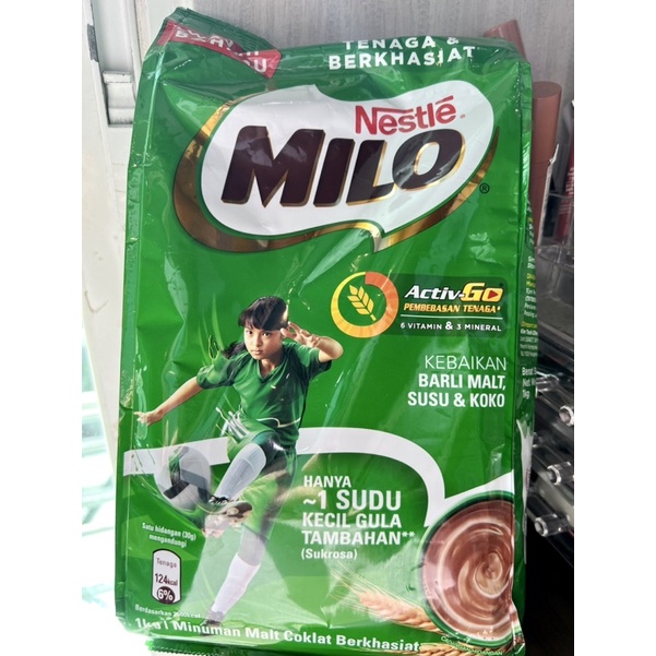 Jual Milo Active go 1 kg Malaysia Original 100% Rasa lebih Malt ...