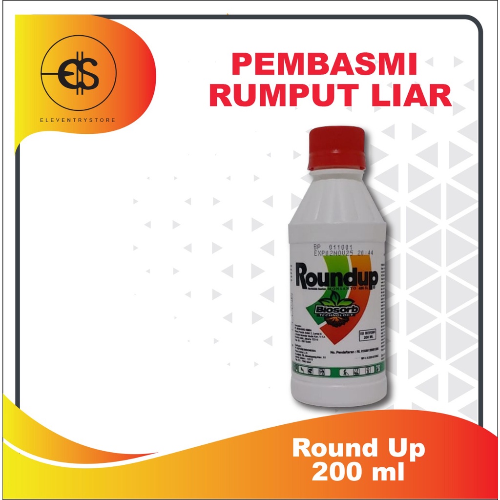Jual RoundUp 486 SL 200 ML - Pembasmi Rumput Liar, Ilalang dan Gulma ...