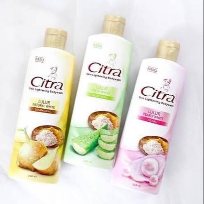 Jual Citra Skin lightening bodywash 220 ml • sabun mandi cair • kemasan ...