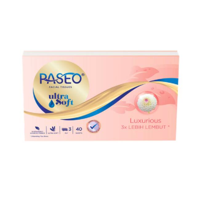 Jual PASEO facial Tissue Ultra Soft 40s / Paseo travel pack hello kitty ...