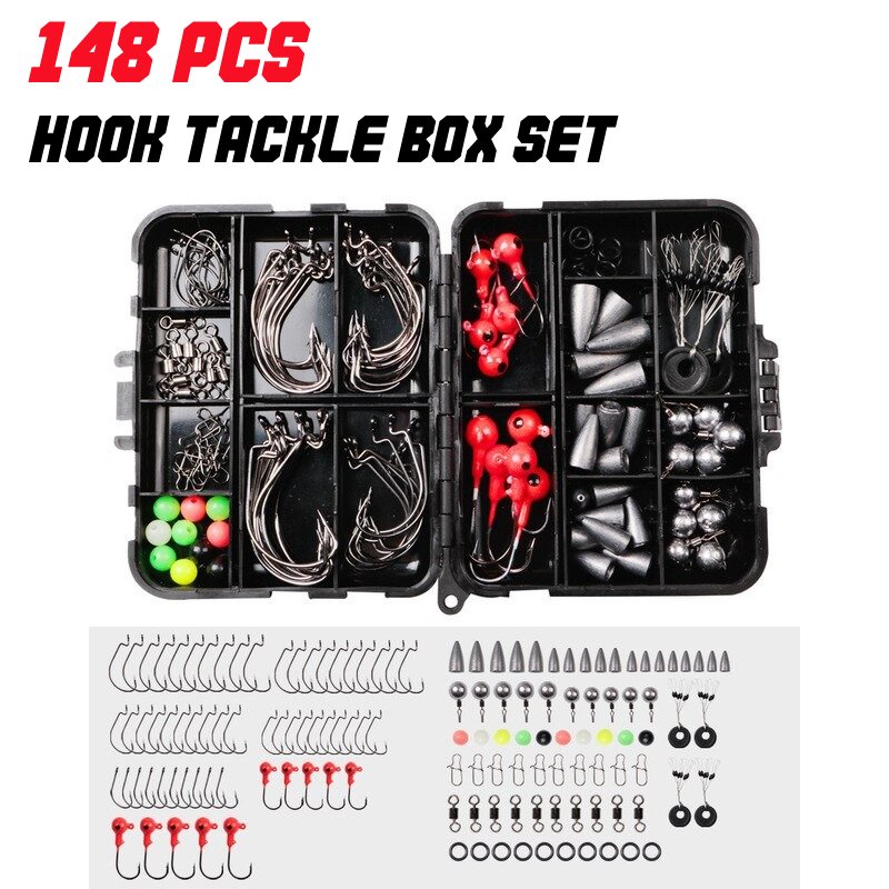 Jual NEW KAIL SET 148 PCS KAIL MANCING KAIL MANCING SET KAIL PANCING ...