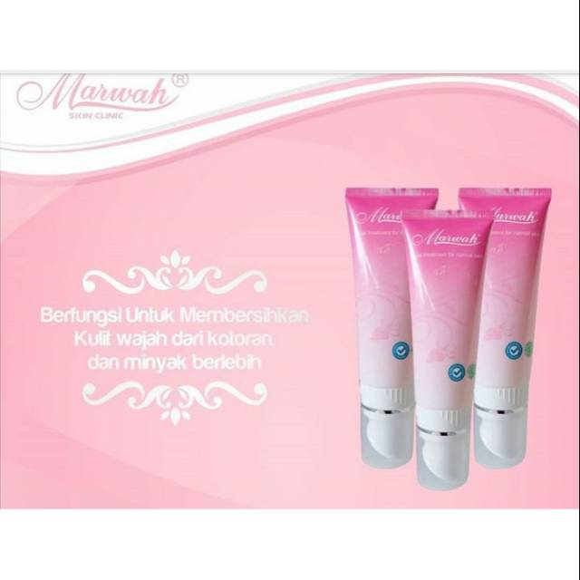 Jual Facial Treatment By marwah for normal skin atau wajah normal ...