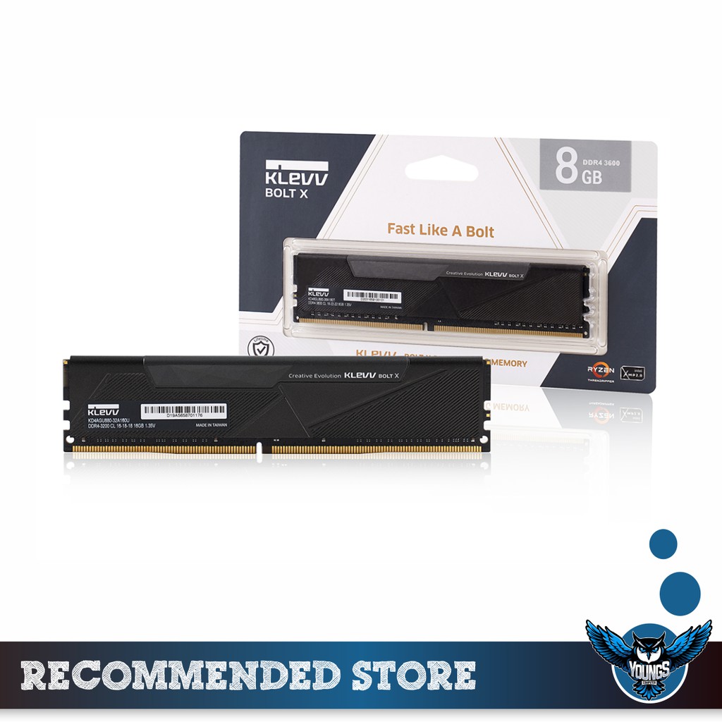 Jual RAM PC KLEVV BOLT X DDR4 8GB 3600 | Shopee Indonesia