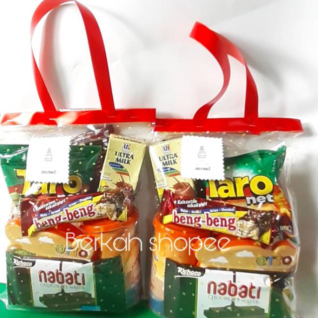 Jual Parcel snack kemasan ulang tahun anak parcel ciki snak susu ultah ...