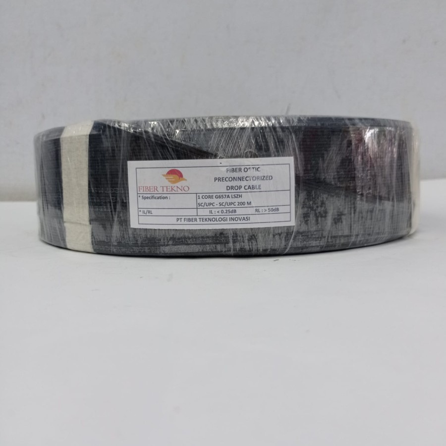 Jual Fiber Tekno Precon 1 Core 3 Seling 200m (SC UPC) | Shopee Indonesia