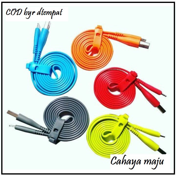 Kabel vivan pipih android original | Shopee Indonesia