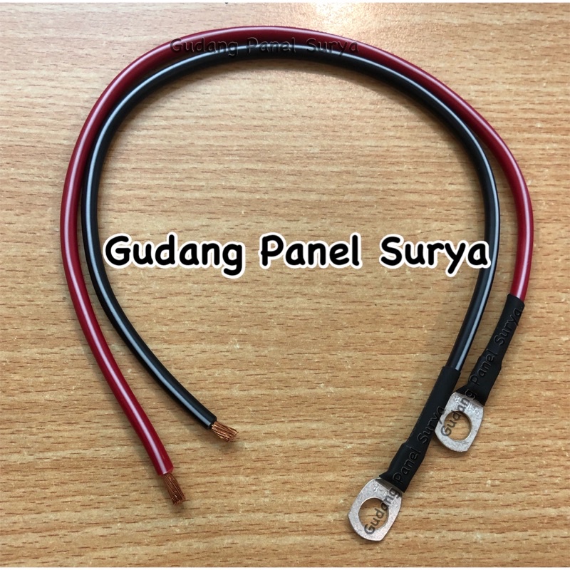 Jual Kabel Battery / Kabel Aki 6mm2 1 Meter + Skun Panjang 1 Meter ...