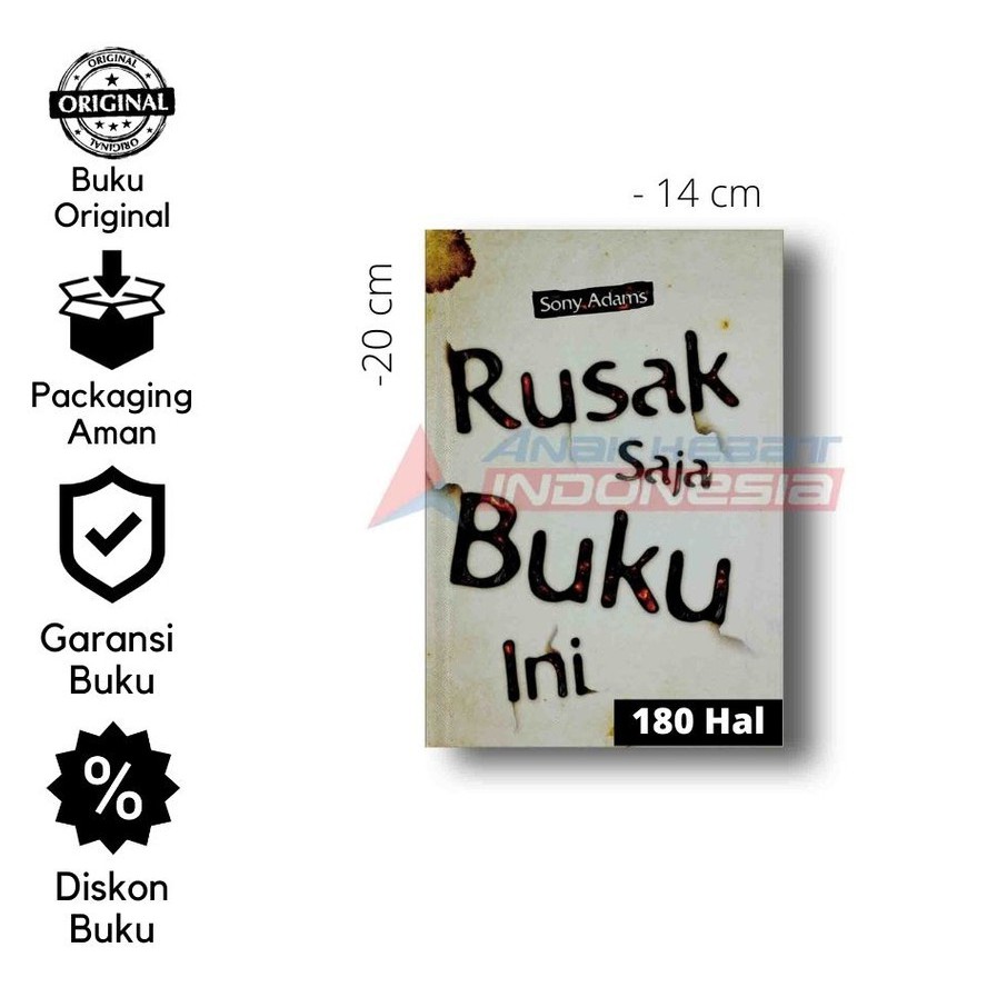 RUSAK SAJA BUKU INI EDISI 1 | Shopee Indonesia RUSAK SAJA BUKU INI EDISI 1 | Shopee Indonesia