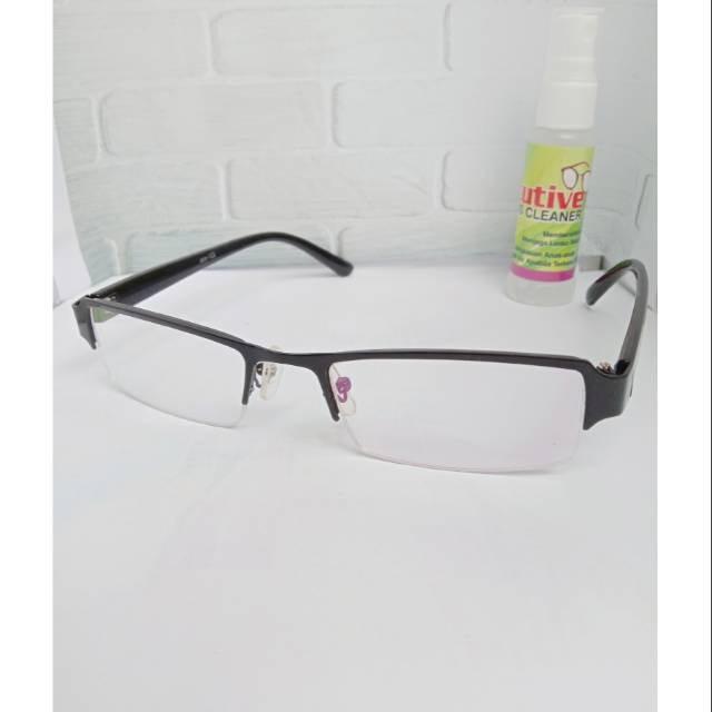 Jual Kacamata lensa minus / plus frame gantung | Shopee Indonesia