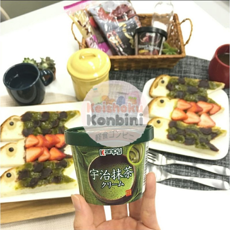 Jual Kanpy Uji Matcha Cream Spread / selai matcha / olesan roti ...