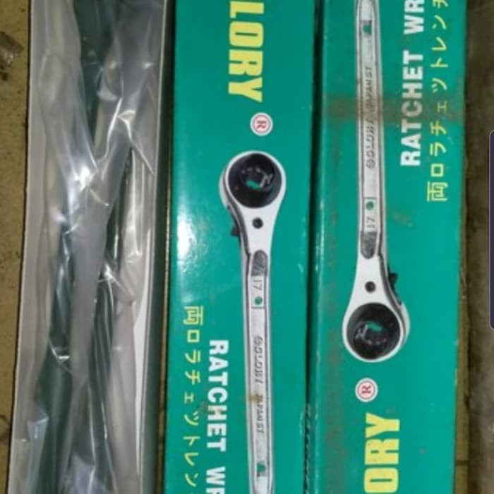 Jual Kunci Ratchet Scaffolding RN 32 x 36 Mm Kunci Ring Ganda GLORY | Shopee Indonesia