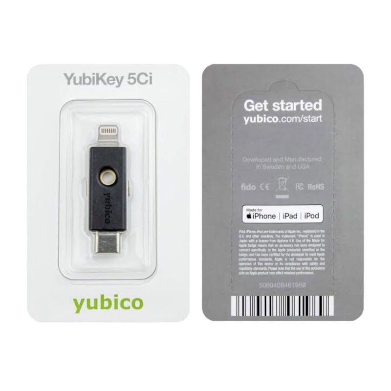 Jual YUBICO YUBIKEY 5ci - Dual connector with support for USB-C and ... Jual YUBICO YUBIKEY 5ci - Dual connector with support for USB-C and ...