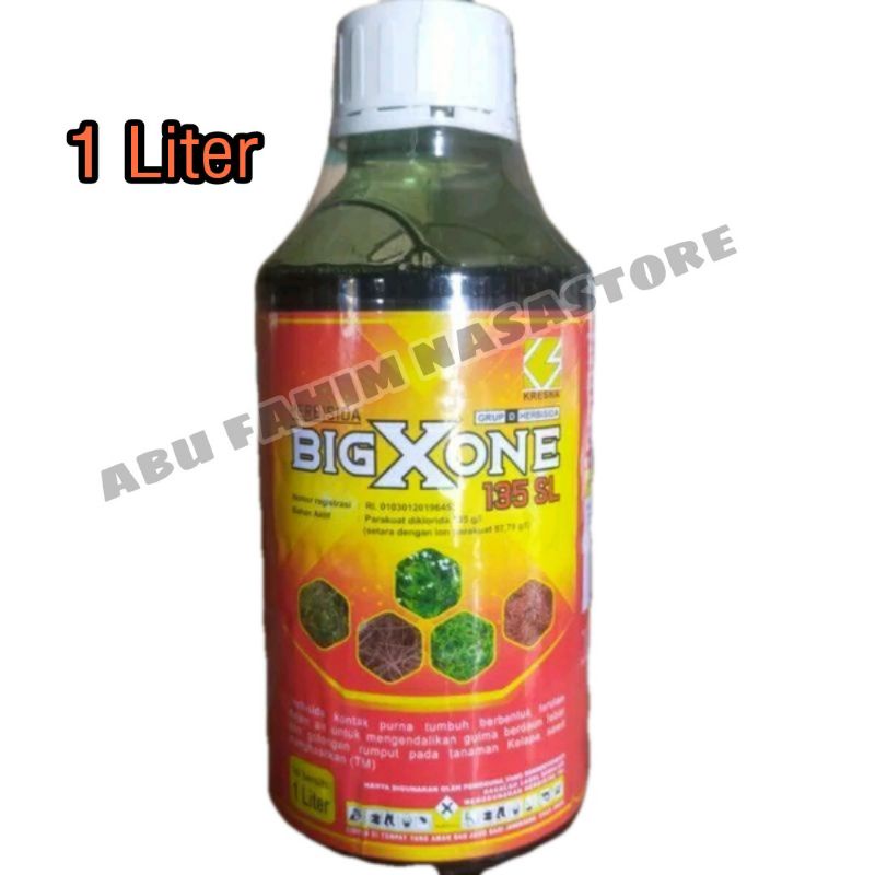 Jual RACUN RUMPUT DAUN LEBAR / BIGXONE 135 SL 1 LITER / RACUN ANAKAN ...