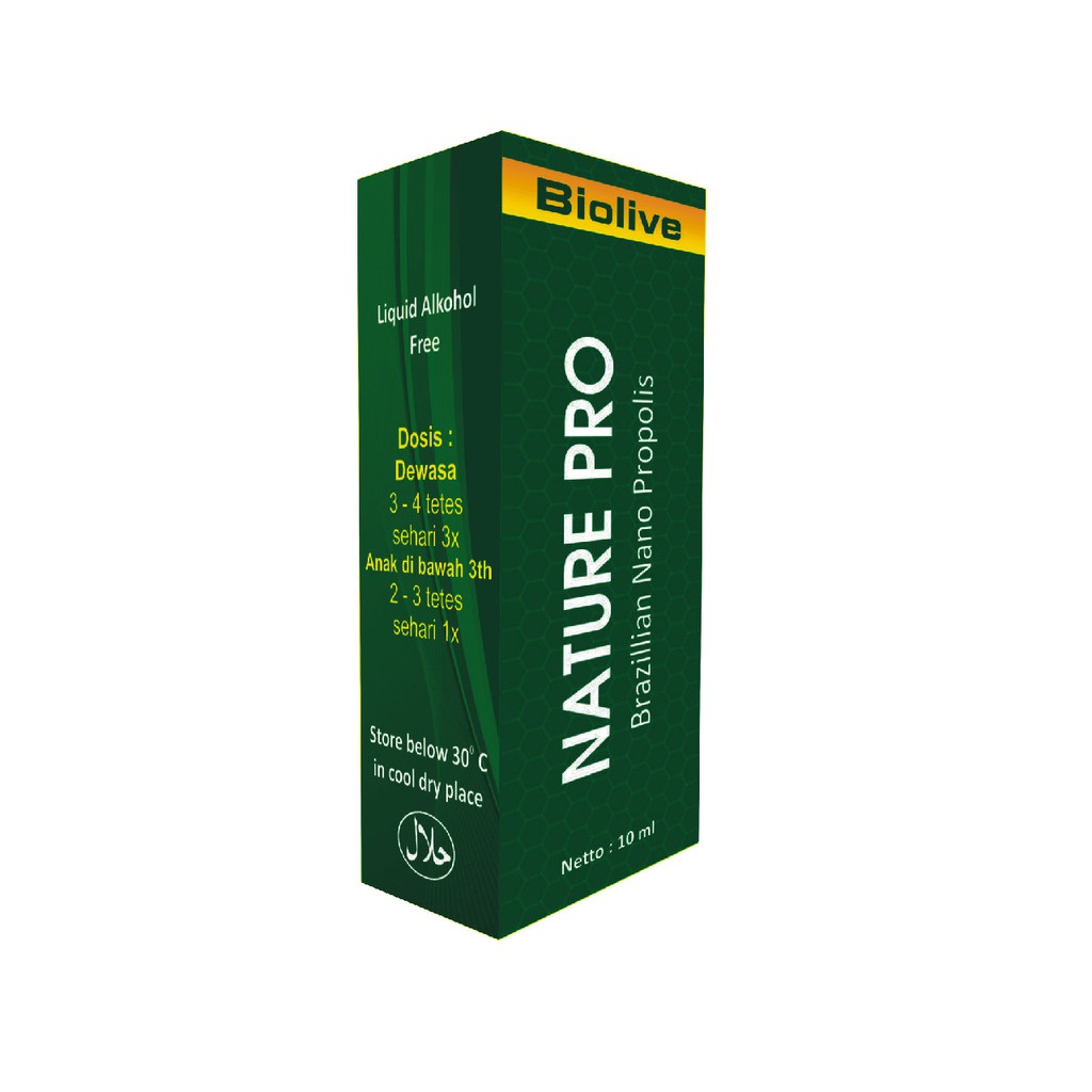 Jual Biolive Nature Pro Nanopropolis 10ml | Shopee Indonesia