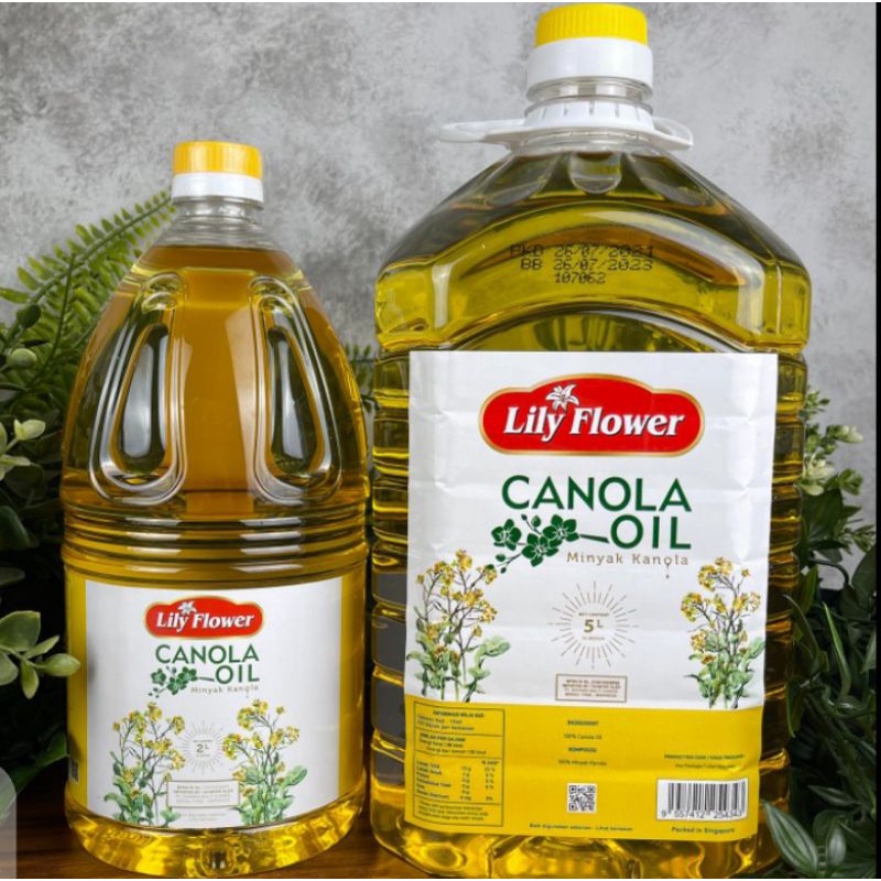 Jual Lily Flower Canola Oil 5 liter/ Minyak Canola/ Canola oil | Shopee Indonesia