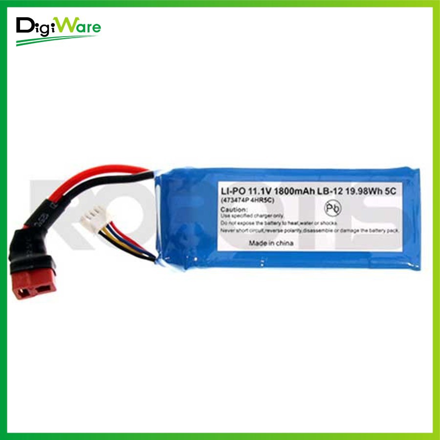 Jual Battery Lithium Polymer LIPO 11.1V 1800mAh LB-012 | Shopee Indonesia