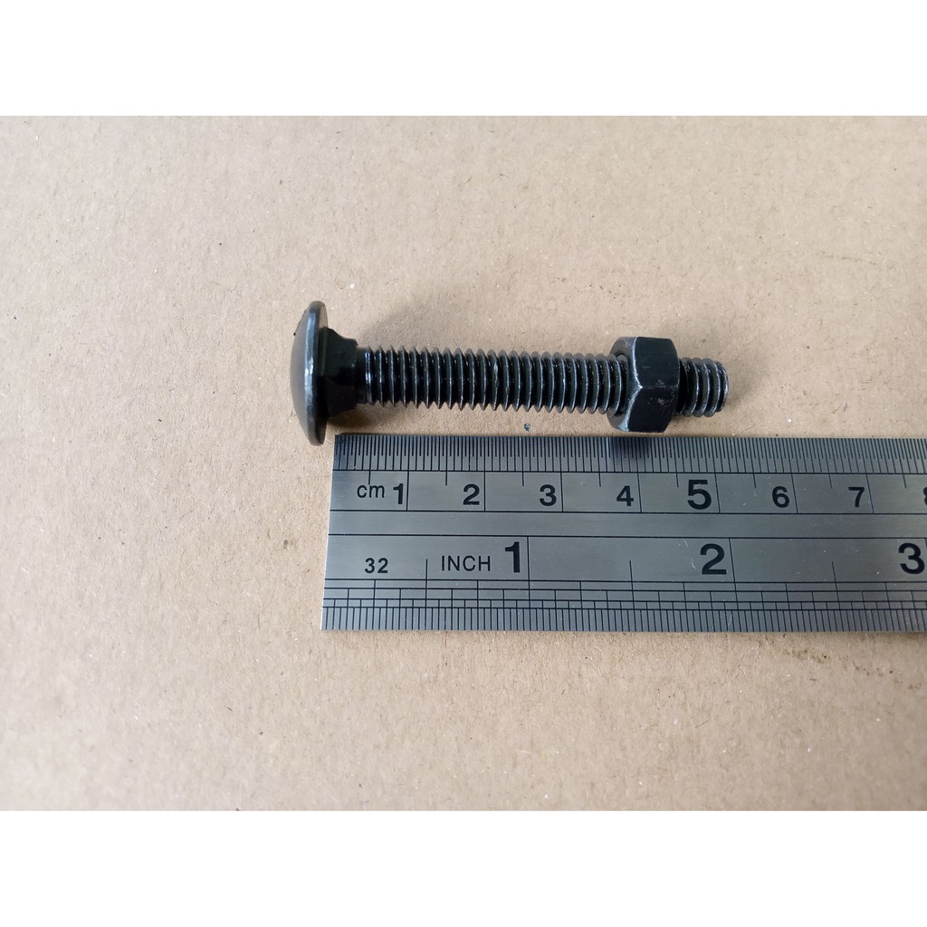 Jual BAUT MUR CB 5/16 x 2" INCHI / BAUT M8 PANJANG 5CM / BAUT 13 KUNCI ...