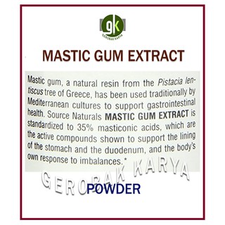 Jual Mastic Gum Powder 10 gr | 100% Natural Cosmetic Grade | Shopee ...