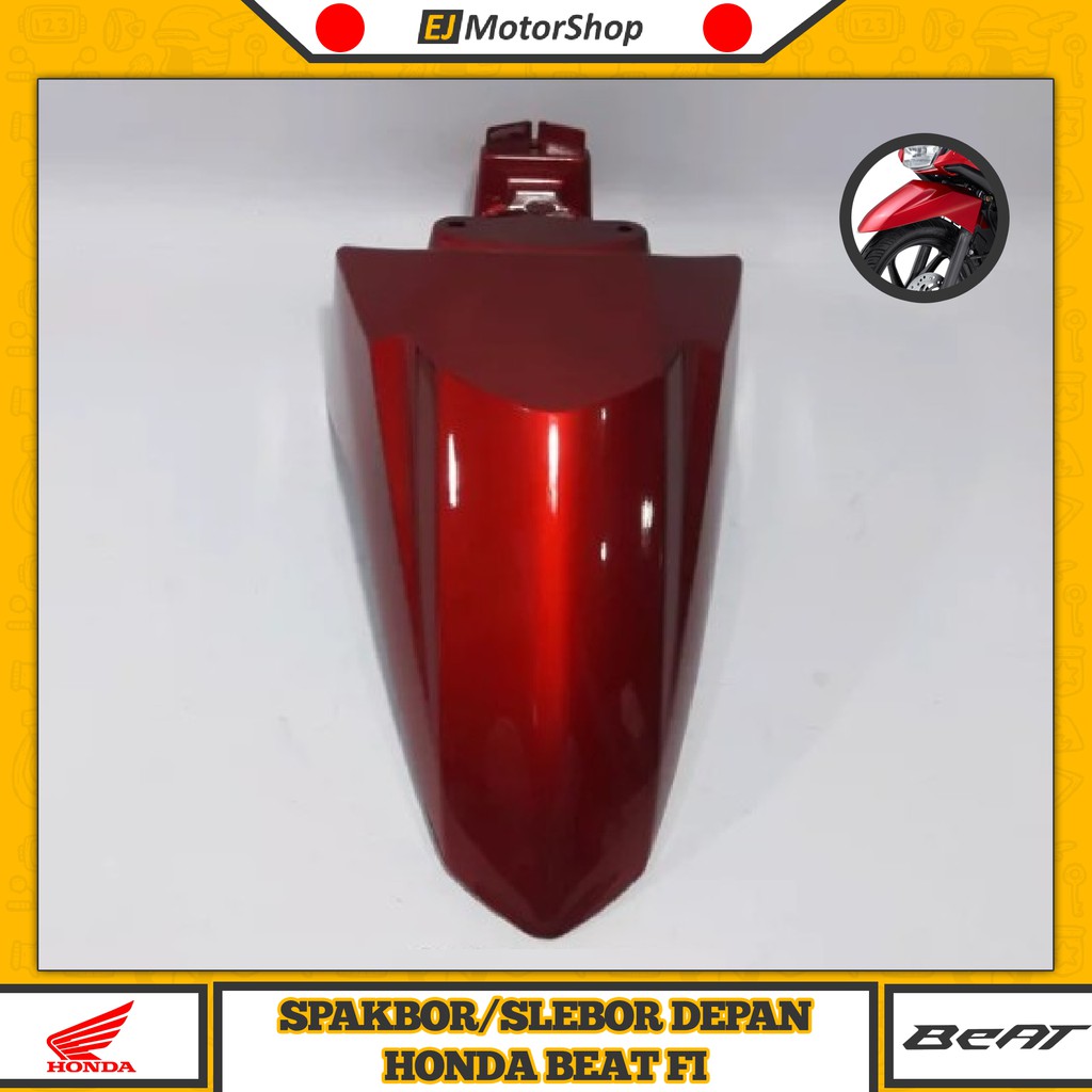 Jual Spakbor Depan Honda Beat FI Merah Warna Merah 2012-2016 non eSP ...